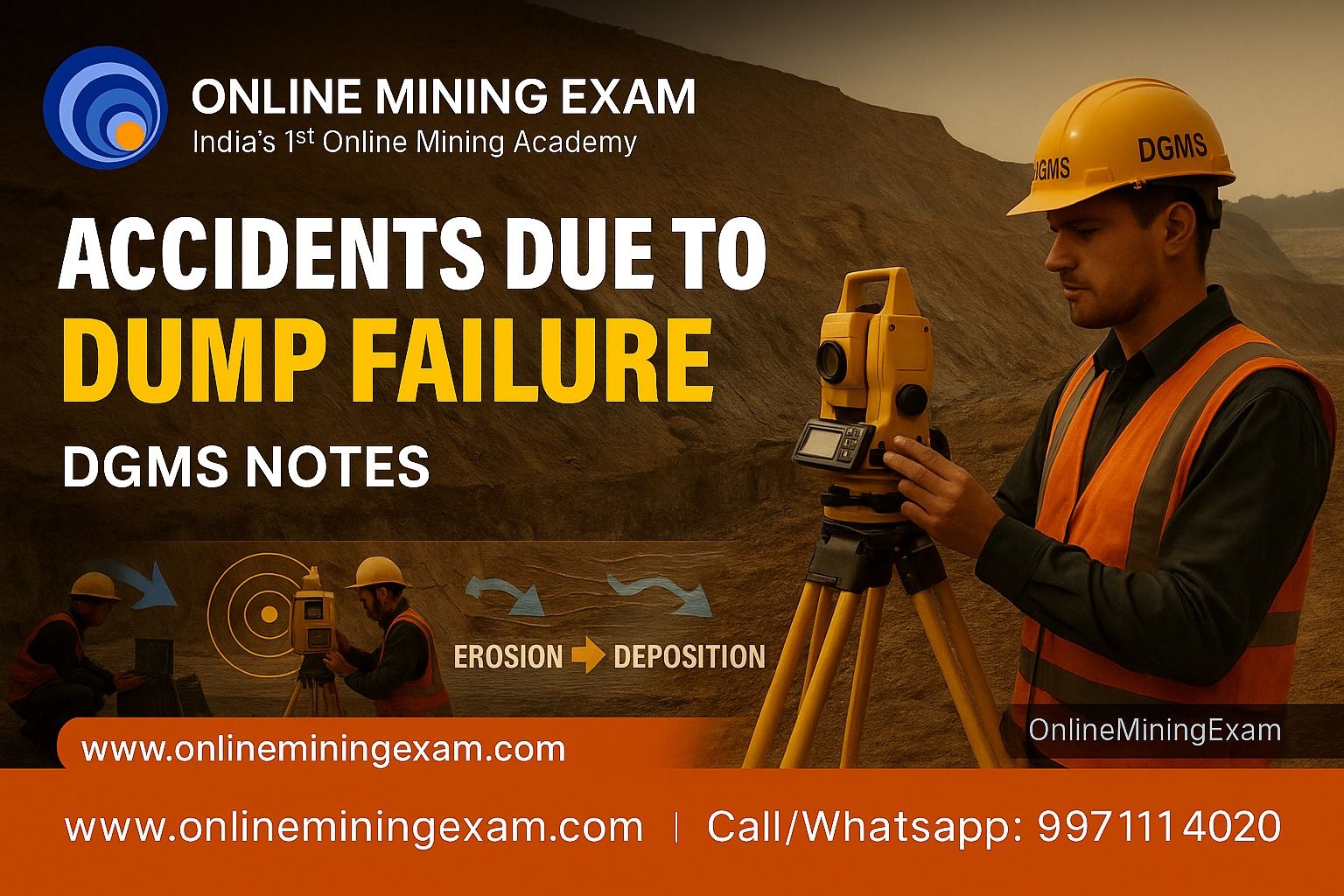 Accidents Due to Dump Failure in Opencast Mines – Causes, Prevention ...