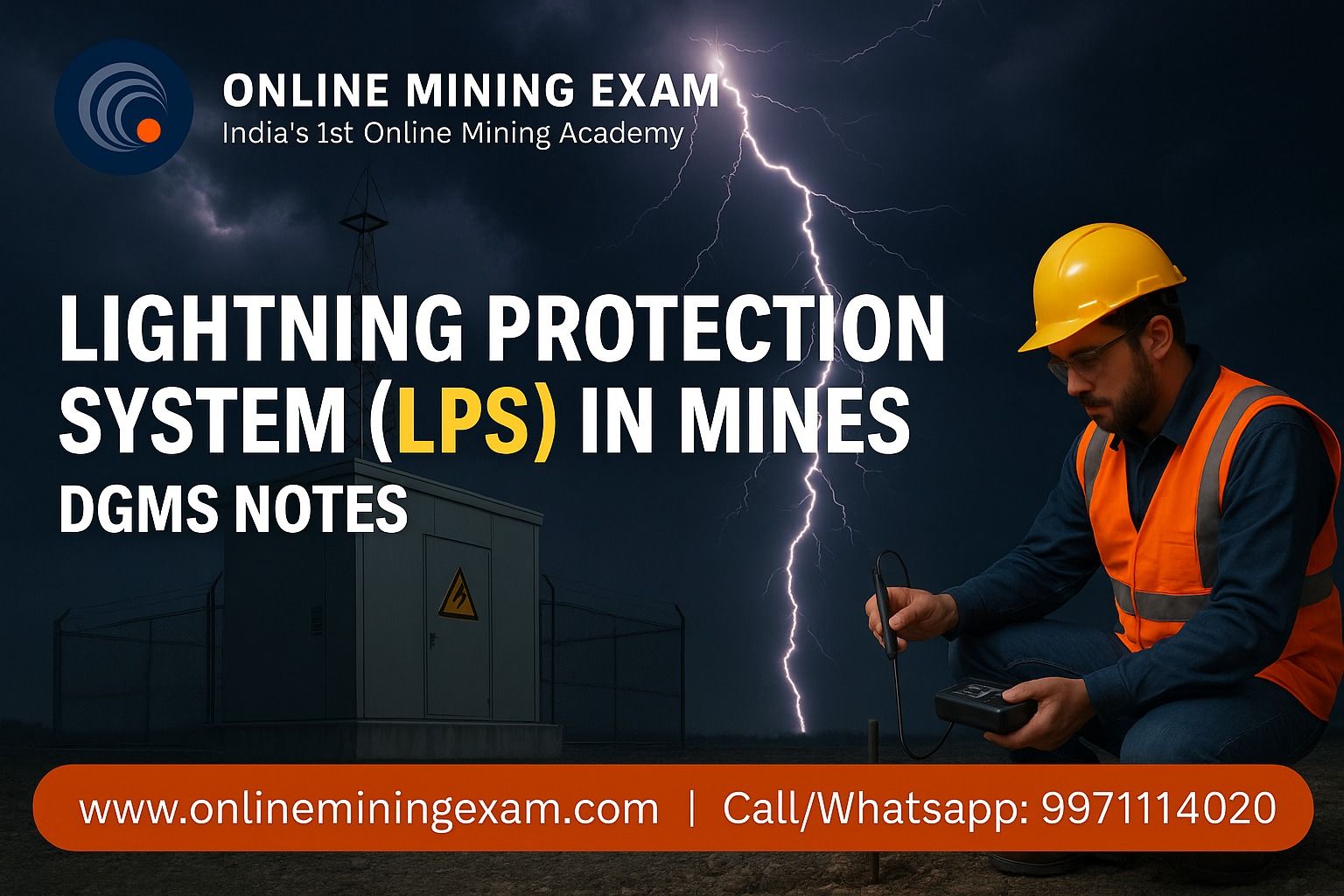 Lightning Protection System (LPS) in Mines – DGMS Guidelines ...