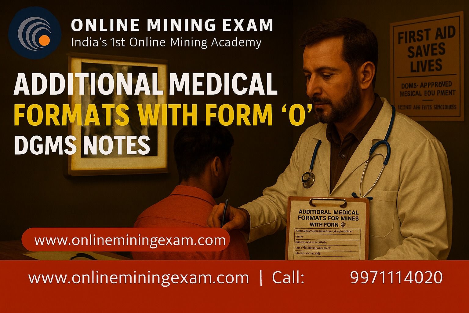 DGMS Additional Medical Examination Formats with Form ‘O’ – Initial ...