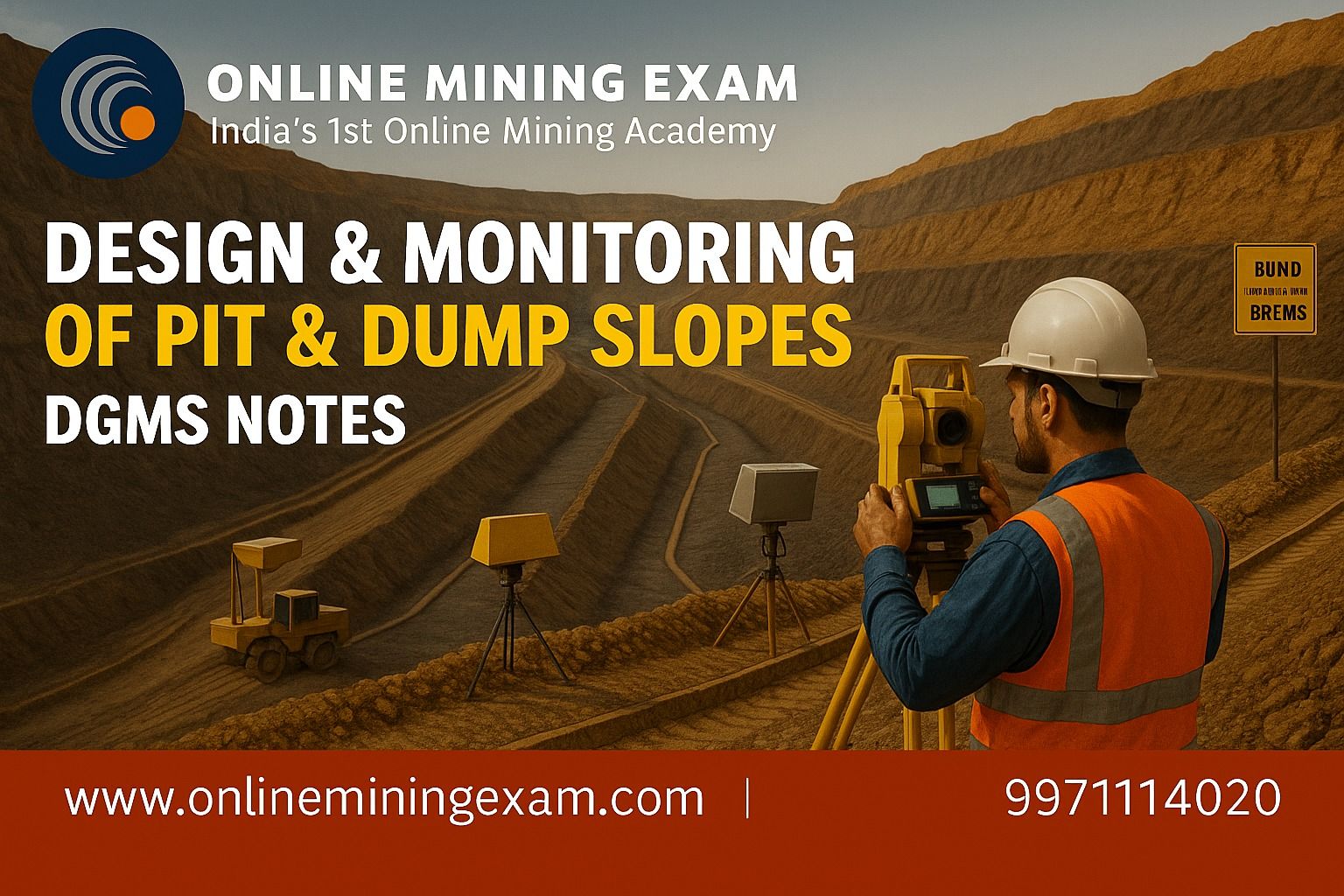 Slope Stability, Design & Monitoring in Opencast Mines – DGMS ...
