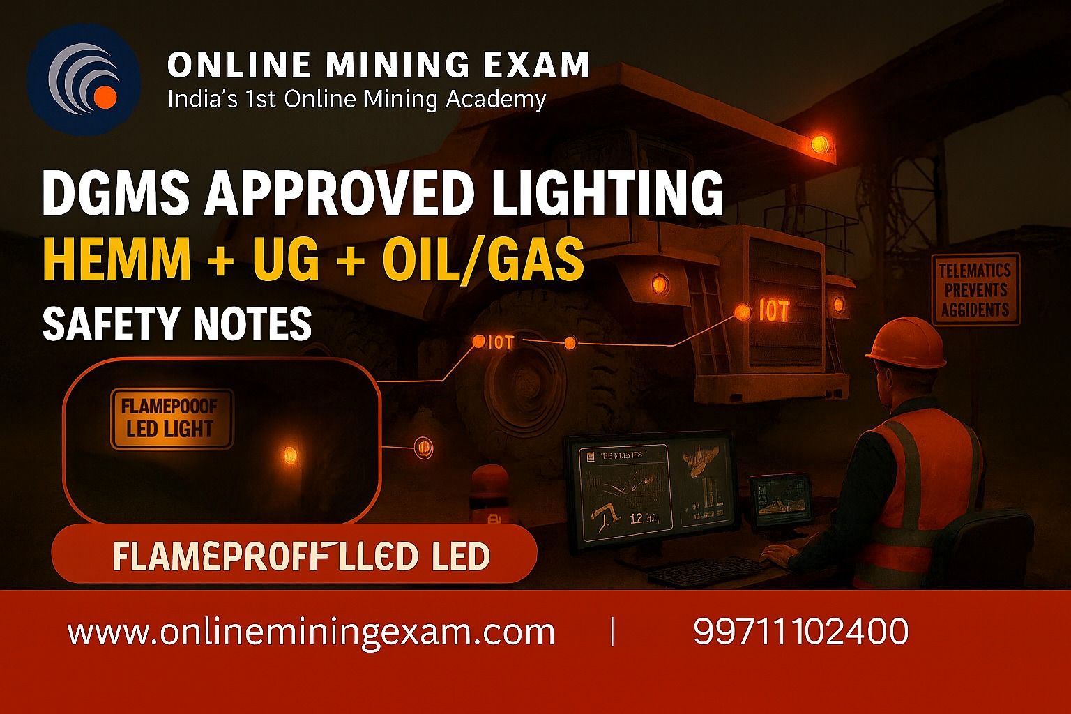 DGMS Approval Requirements for Mine Lighting Systems & HEMM On-Board ...