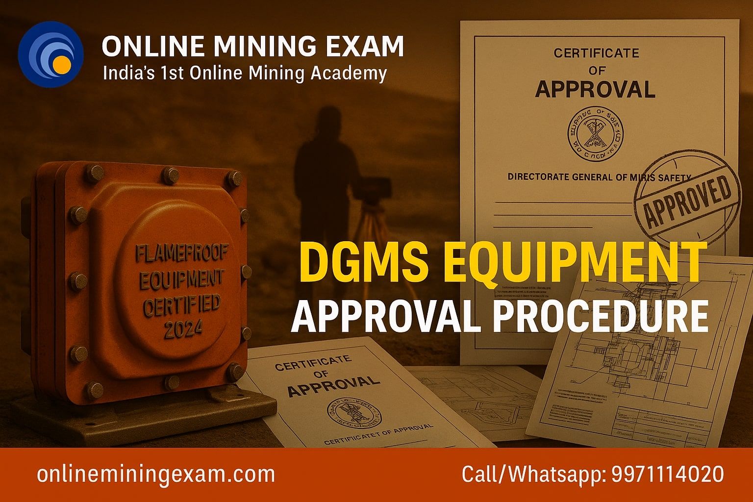 DGMS Equipment Approval Procedure – Application, Testing, Forms ...