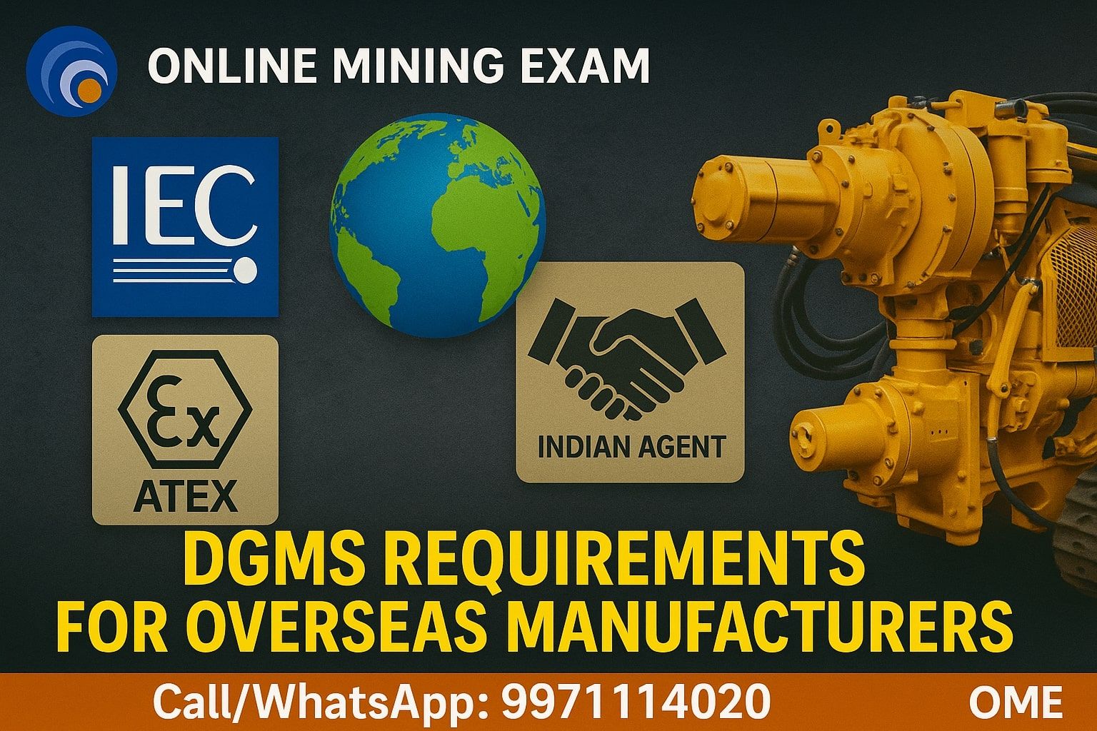 DGMS Requirements for Overseas Manufacturers – Indian Agent ...